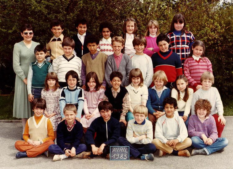 Photo de classe CM1 de 1983, Ecole Georges Travers (Gretz ...