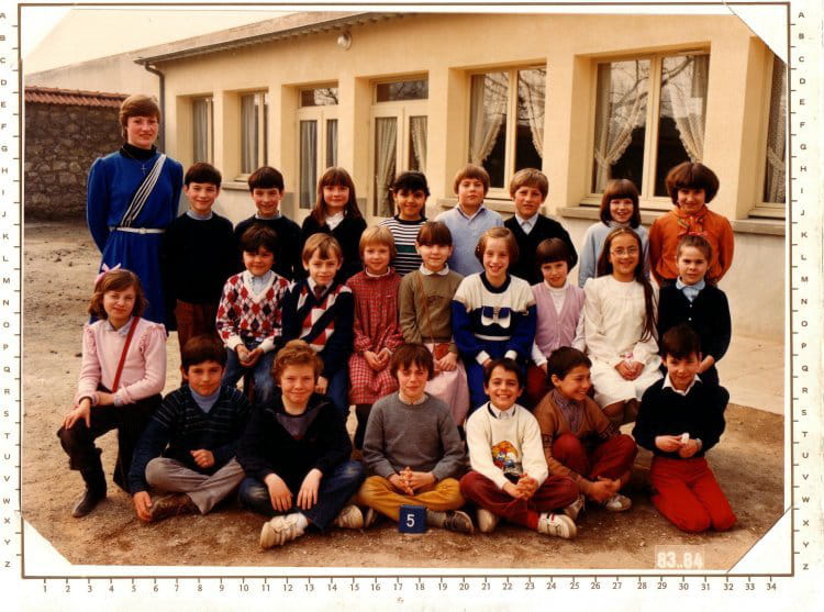Photo de classe CE2 - 1983-1984 de 1984, ECOLE THOMAS GOUSSET - Copains ...
