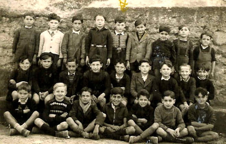 Photo de classe CE2 Ecole primaire Garçons ENTRAIGUES/SORGUE de 1947 ...