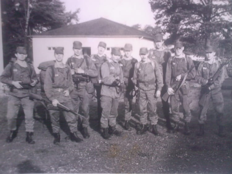 Photo de classe Classe 78/10 de 1978, 41 R.i. Camp De La Lande D'ouée ...