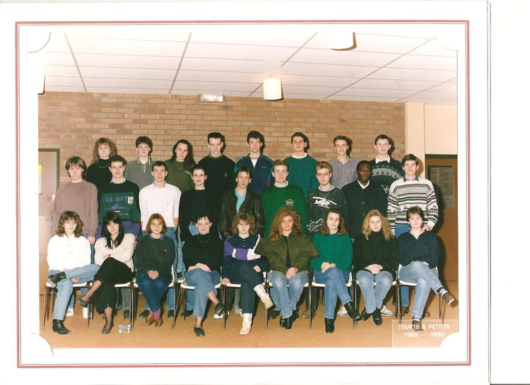 Photo De Classe Terminale F7b De 1989 Lycée Jean Baptiste Delambre