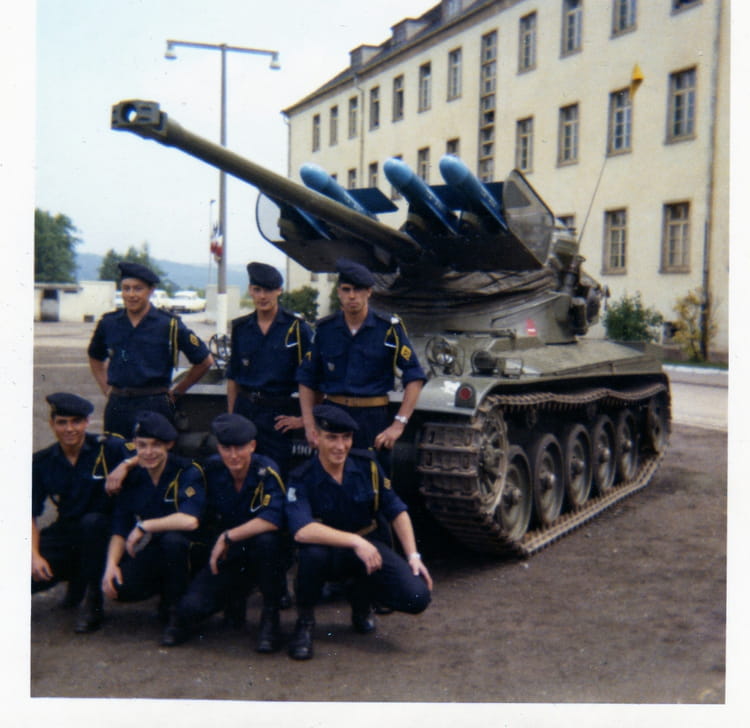 Photo de classe Char amx 13 équipé missile SS11 de 1968, 24° Groupe De ...