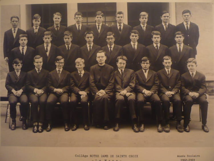 Photo de classe 2nd AB de 1963, Collège Notre-dame De Sainte-croix ...