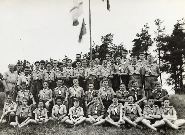 Photo de classe Scouts de France de 1955, SCOUTS DE FRANCE - Copains d ...