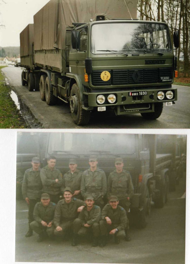 Photo de classe 517 ème régiment du train 1988/08 de 1988, 517 E Regt ...