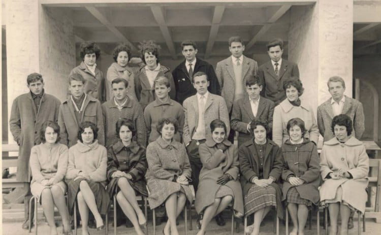 Photo de classe 1° M1, Photo de classe de 1961 de 1970, Lycée Carthage ...