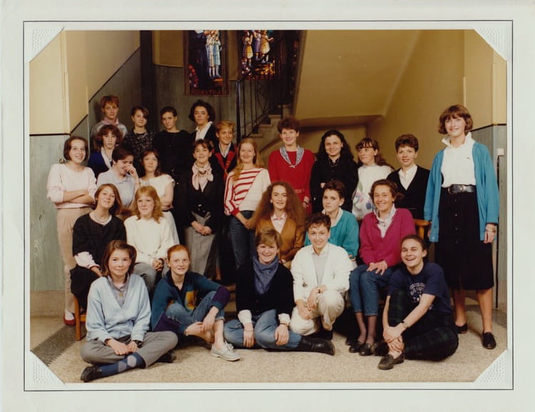 Photo de classe 3°3 de 1985, Lycée Notre-dame - Saint Sigisbert ...