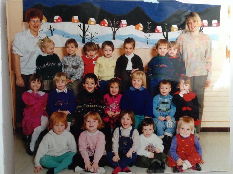 Photo de classe Petite section de 1992, ECOLE RONSARD - Copains d'avant