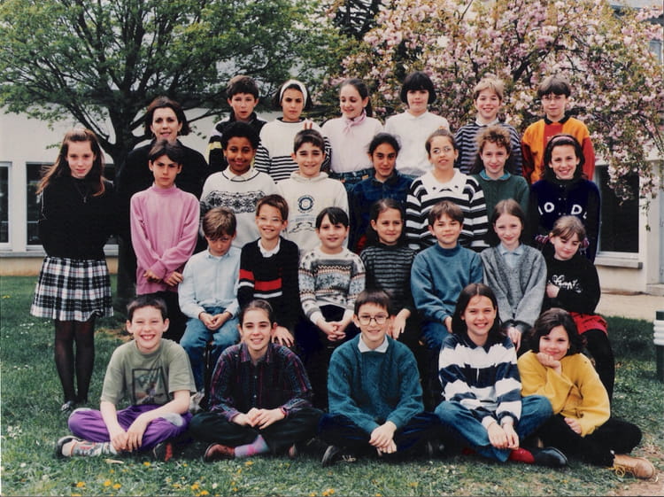 Photo de classe CM2 de 1993, ECOLE DES SARRAZINES - Copains d'avant