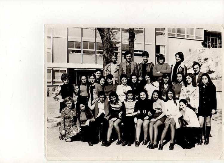Photo de classe 3ème II A de 1971, Collège Saint André Barnier ...