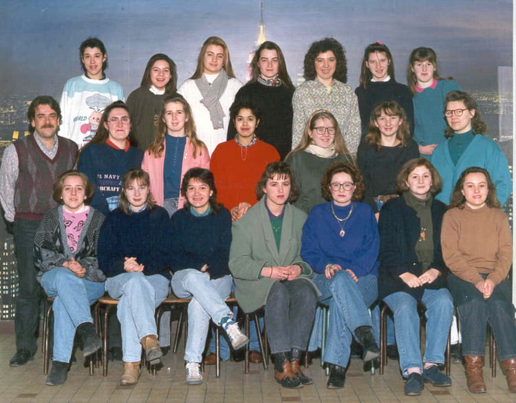 Photo de classe Tale Bep Cs ? de 1991, Lycée Privé La Sagesse - Copains ...