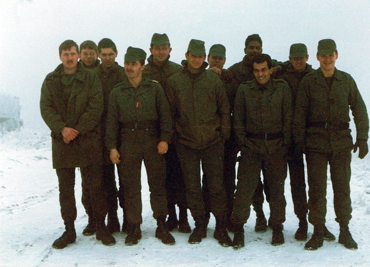 Photo de classe Photo de groupe de 1985, 2éme Régiment Du Génie ...