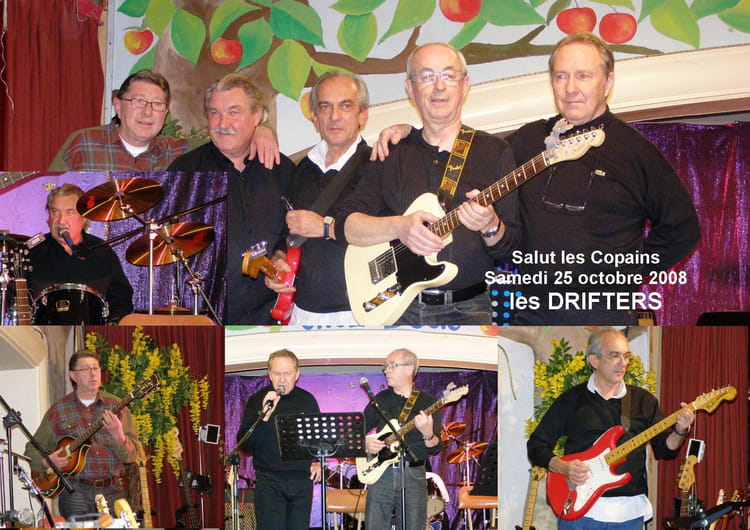 Photo de classe LES DRIFTERS de 2008, LES DRIFTERS - Copains d'avant