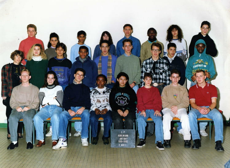 Photo de classe 2ACC de 1991, PIERRE KOHLMANN - Copains d'avant