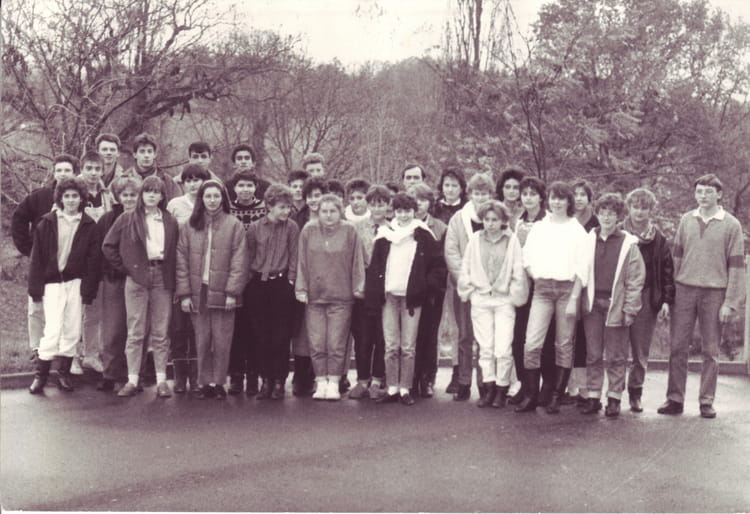 Photo de classe 2nde C 1986/1987 de 1986, Lycée Lavoisier - Copains d'avant