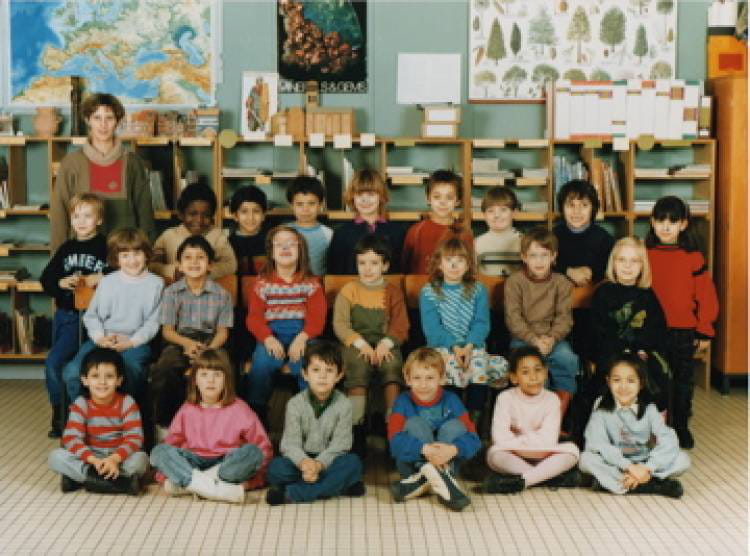 Photo de classe CP de 1987, ECOLE KARINE - Copains d'avant