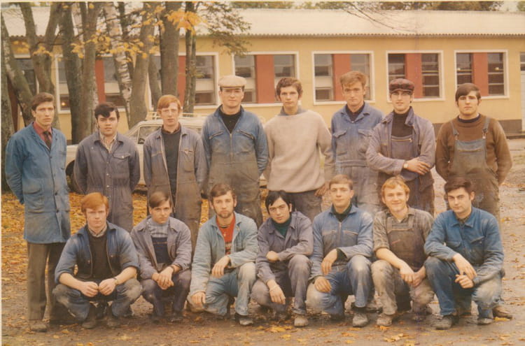 Photo de classe Sortie de formation de 1968, Centre Afpa Golbey ...