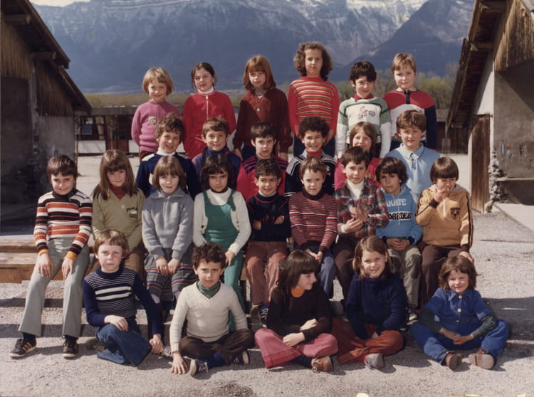 Photo de classe CE1 de 1978, Ecole Jules Ferry (Villard Bonnot ...