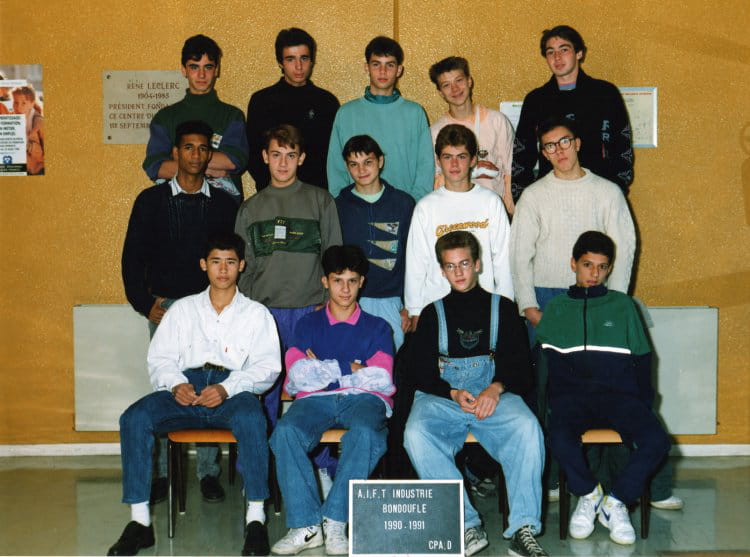 Photo de classe Cfa bondoufle de 1990, Cfa Des Métiers De L'industrie ...