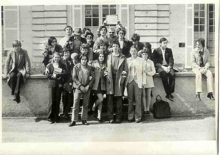 Photo de classe Seconde b 2 III de 1971, Lycée Paul-louis-courrier ...