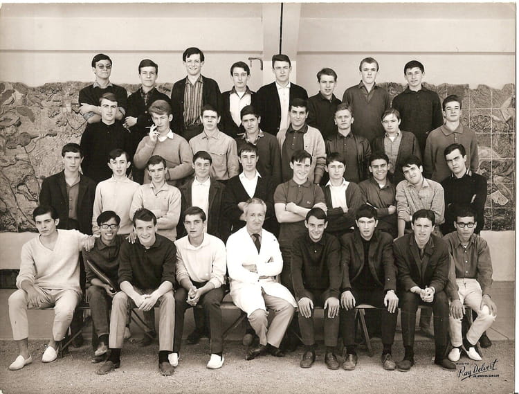Photo de classe 1ère AA'BC de 1964, Lycée Polyvalent Georges Leygues ...