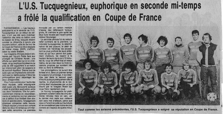 Photo de classe Coupe de france de 1981, USTAC - Copains d'avant