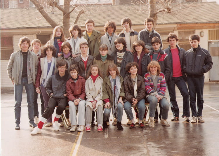 Photo de classe 3èE de 1981, College Rue De L'ancienne Mairie - Copains ...