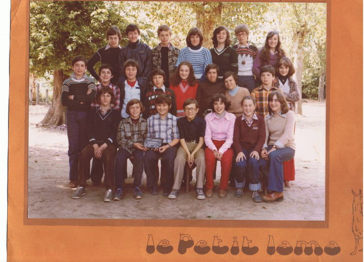 Photo de classe 5 B de 1978, BERCEAU - Copains d'avant Photo de classe 5 B de 1978, BERCEAU - Copains d'avant