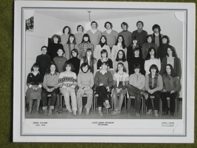 Photo de classe SEC0NDE AB de 1978, Collège Denis Poisson - Copains d'avant
