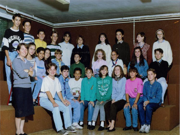 Photo de classe 4° T de 1991, Lycée Professionnel Tézenas Du Montcel ...