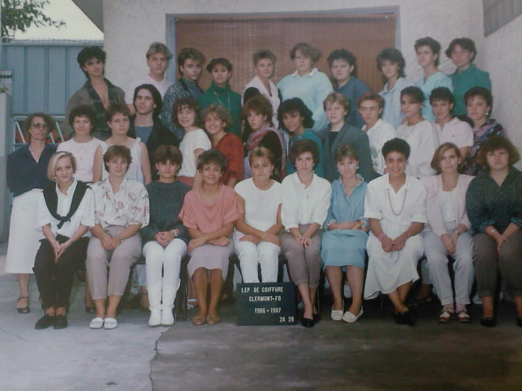 Photo de classe école de coiffure rené rambaud de 1986, Lycée ...