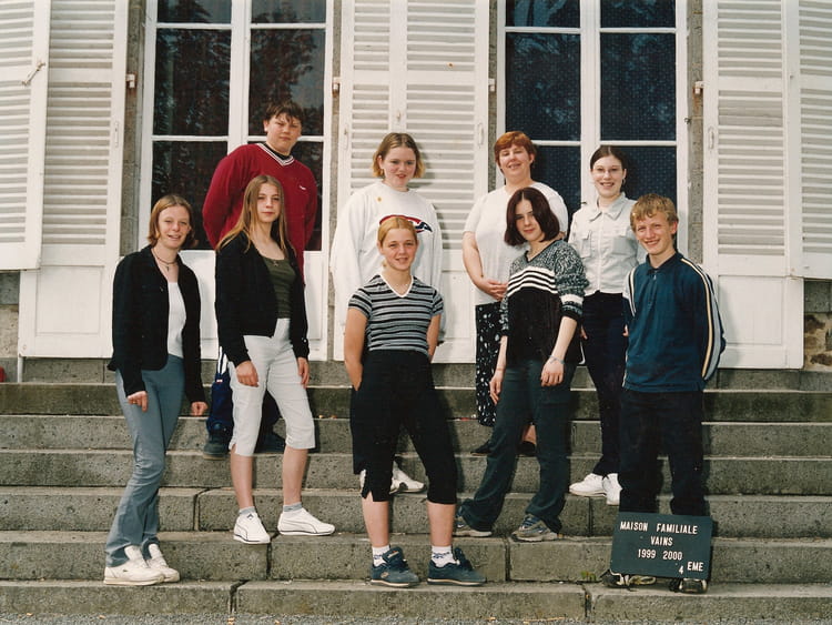 Photo de classe 4eme de 1999, MAISON FAMILIALE RURALE - Copains d'avant