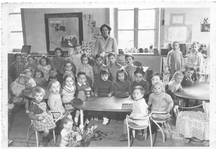 Photo de classe Ancienne ecole maternelle la chappe de 1951, ECOLE ...