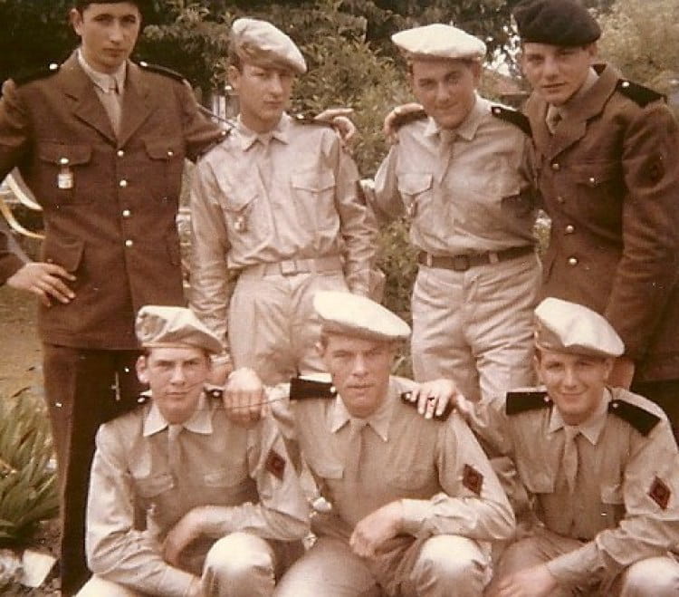 Photo de classe Christian cormier de 1965, 10 ème Régiment Du Génie ...