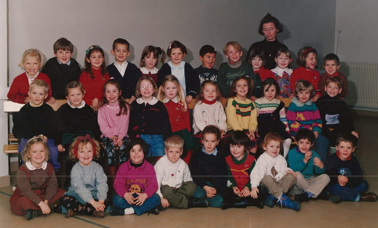 Photo de classe Maternelle de 1992, ECOLE NOTRE DAME DE LOURDES ...