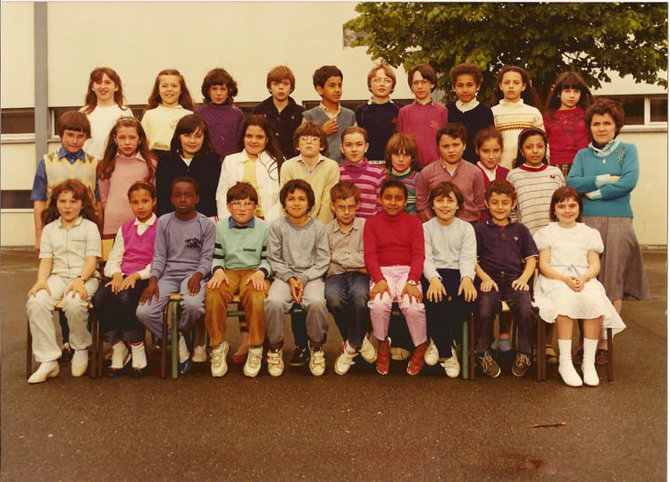 Photo de classe Ecole ronsard, CM1 -1982-1983 de 1982, RONSARD ...