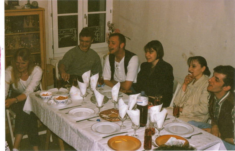 Photo de classe Soiree entre collegues de 1996, Anne Machet Traiteur ...