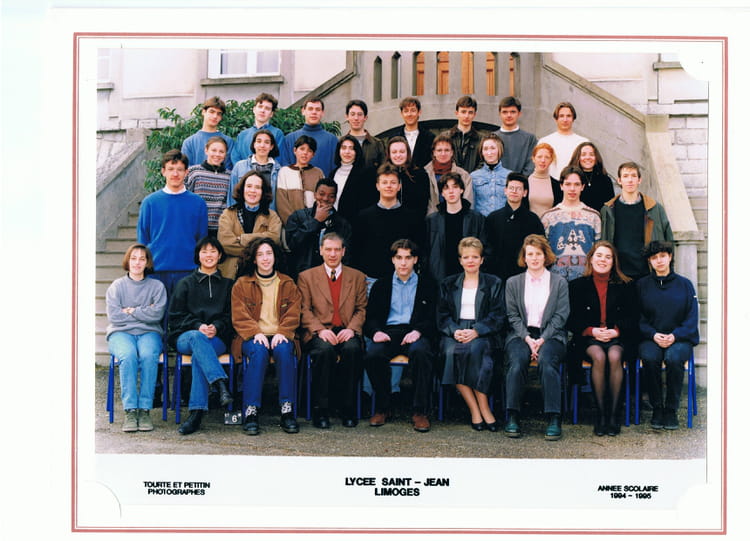 Photo de classe 1e S2 de 1994, Lycée Saint-jean - Copains d'avant