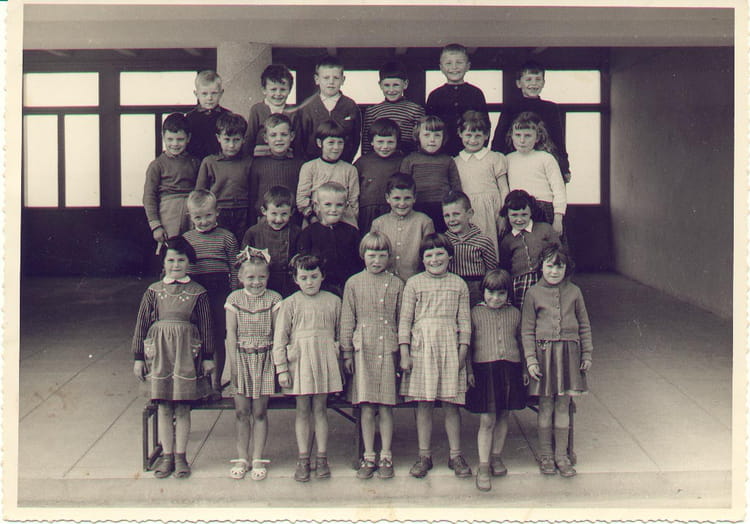 Photo de classe CP de 1958, ECOLE YVES AUFFRET - Copains d'avant