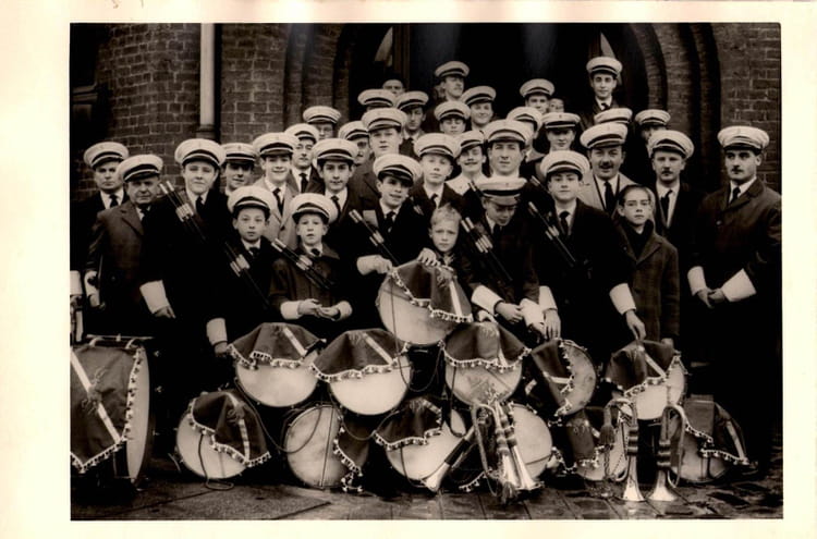 Photo de classe Fanfare de templeuve de 1967, Harmonie - Copains d'avant
