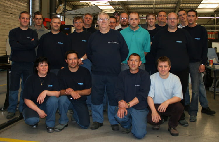 Photo de classe SECTEUR MACHINE de 2009, HALTON - Copains d'avant