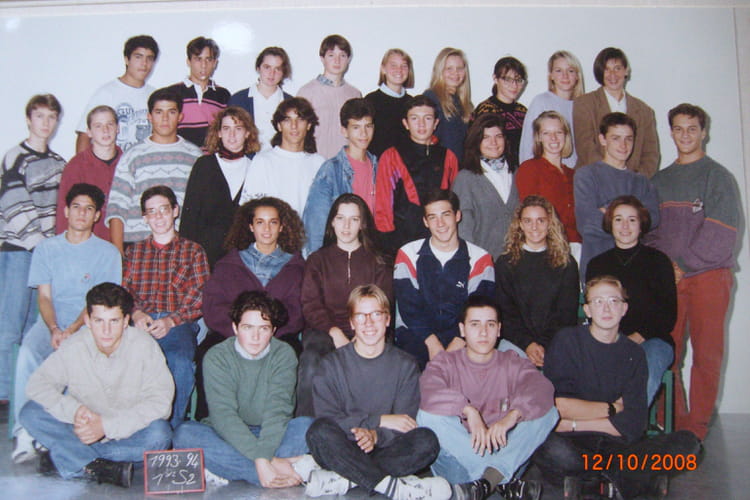 Photo de classe Première S2 de 1993, Lycée Christophe Colomb - Copains ...