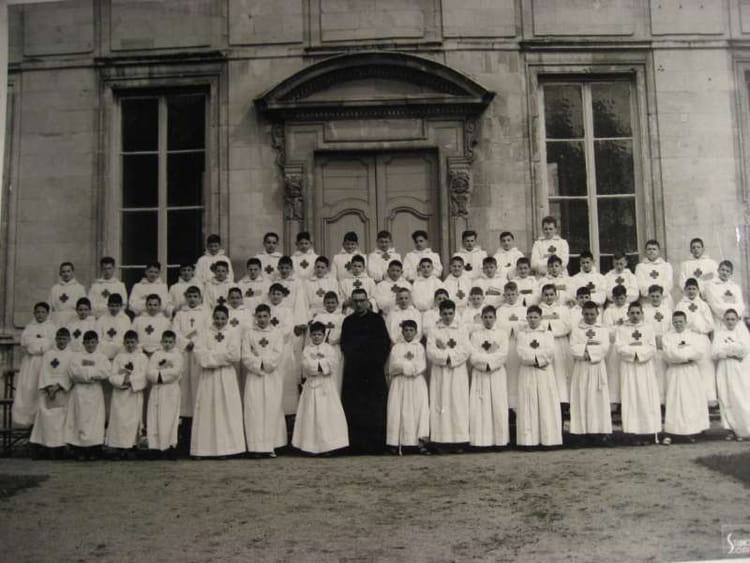 Photo de classe Aumonerie lycée Pothier de 1956, Lycée Pothier ...