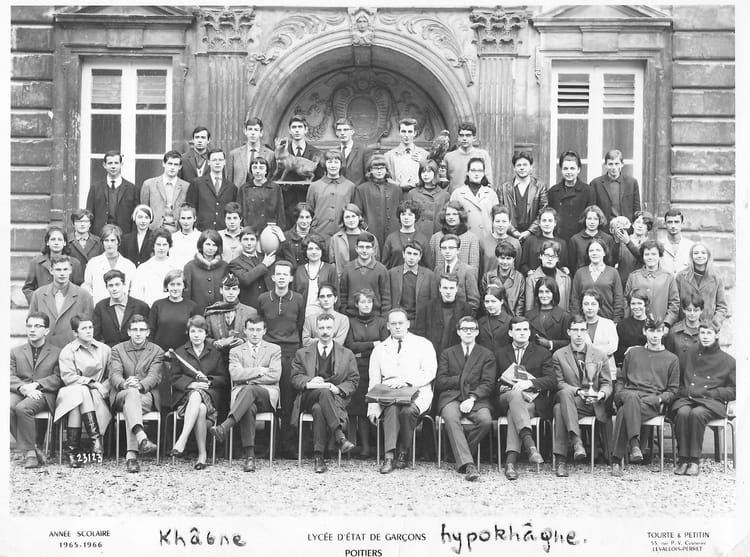 Photo de classe Hypokhâgne de 1966, Collège Henri Iv - Copains d'avant