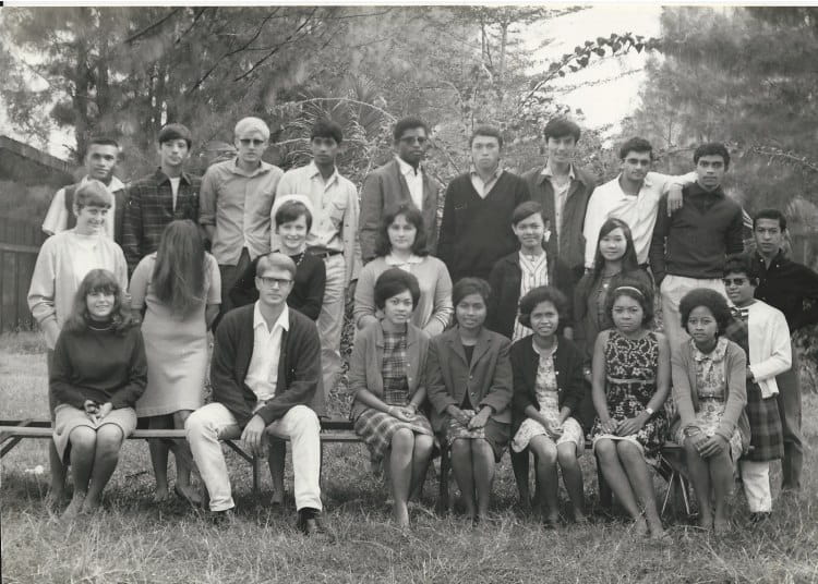 Photo de classe Terminale Philo de 1967, Jacques Rabemananjara ...