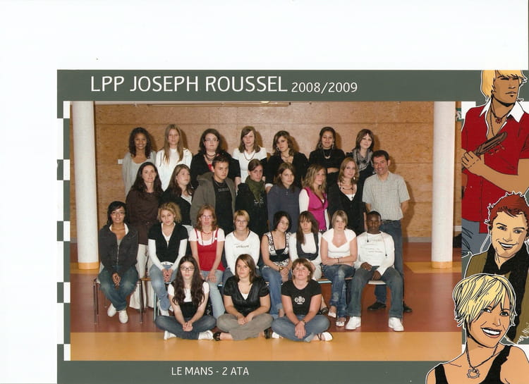 Photo de classe 2ata de 2008, JOSEPH ROUSSEL - Copains d'avant