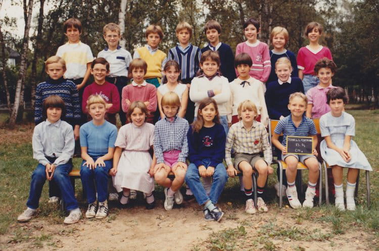 Photo de classe CM1 1983 - 84 de 1983, Ecole Jean De La Fontaine ...