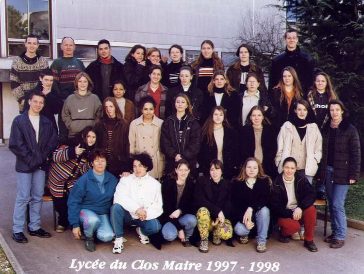 Photo de classe 1L de 1998, Lycée Clos Maire - Copains d'avant