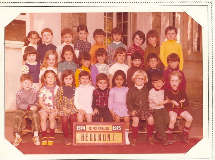 Photo de classe école gabriel joubert beaumont de 1974, Ecole Gabriel ...