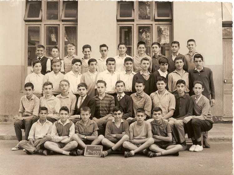 Photo de classe Molbert C.C.4 iéme de 1959, Collége Molbert - Copains d ...